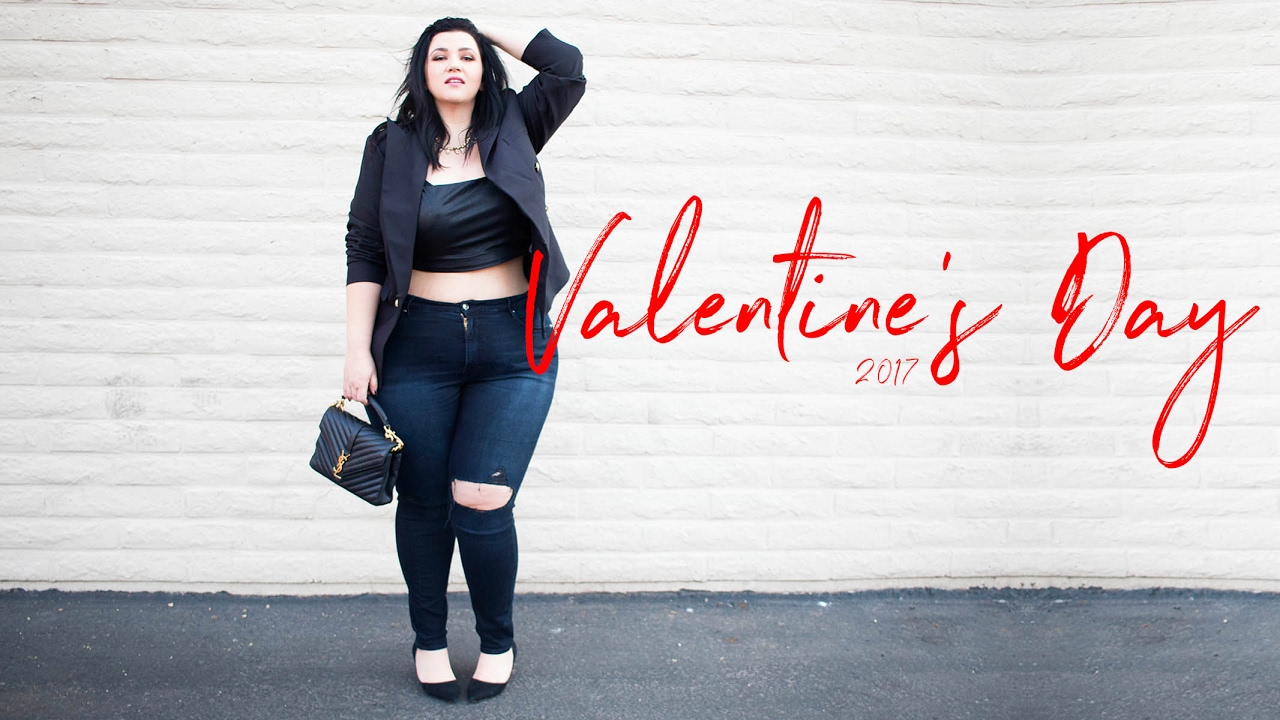 VALENTINES DAY | Plus Size Fashion Lookbook - YouTube