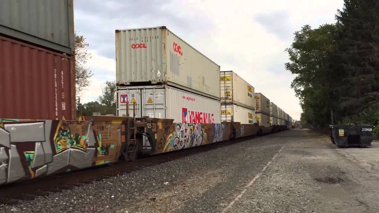 NS intermodal with CEFX 104 SD90/43MAC - YouTube