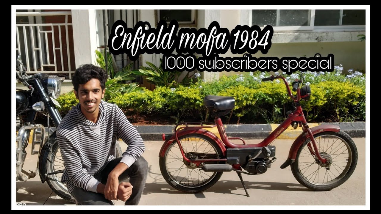 1985 vintage Enfield mofa ! All you need to only about this vintage ...
