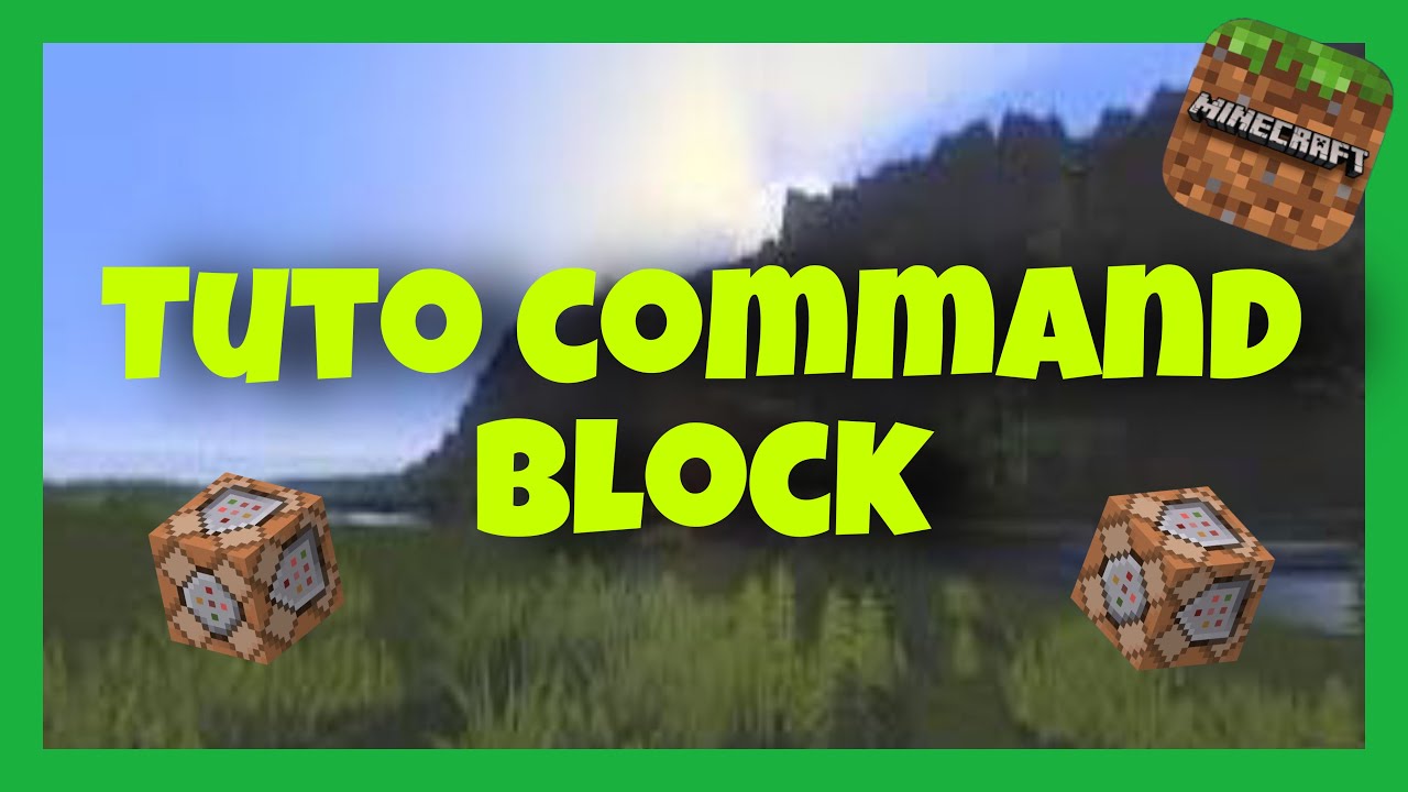 [Tuto] Commandes pour maps aventure et autres / Minecraft Bedrock/PE. - YouTube
