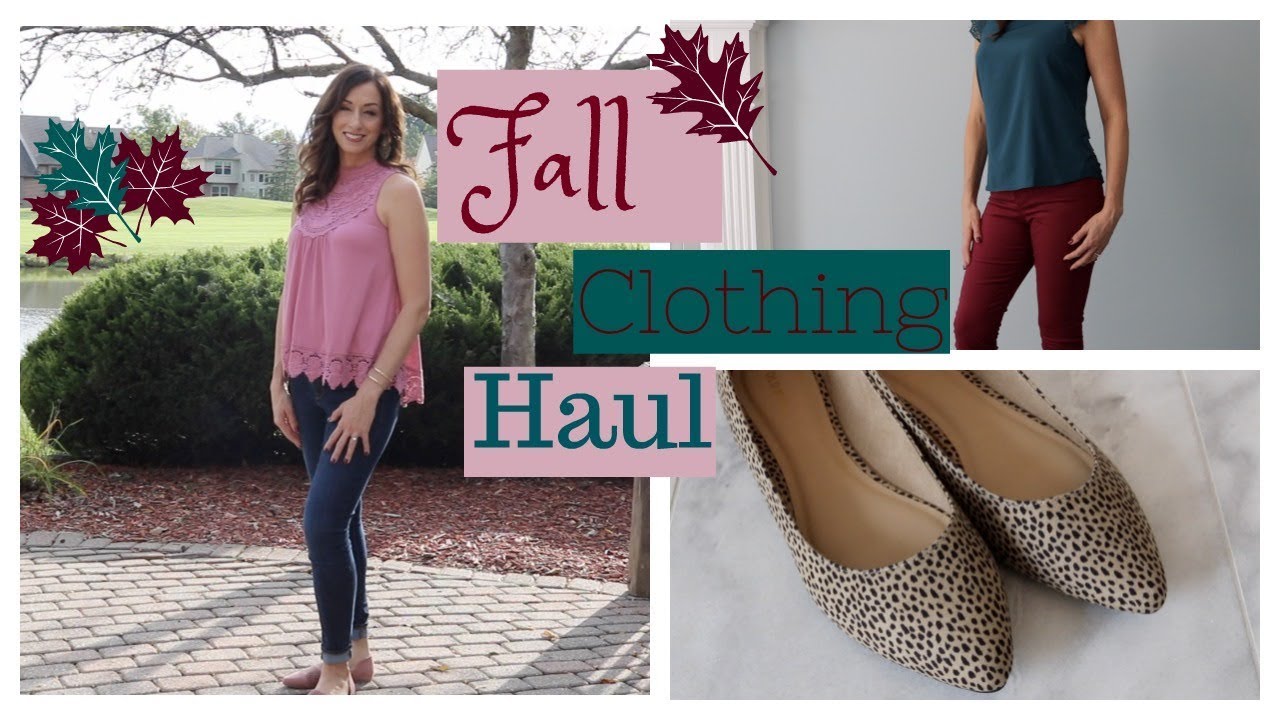 Fall Clothing Haul with Try On - YouTube