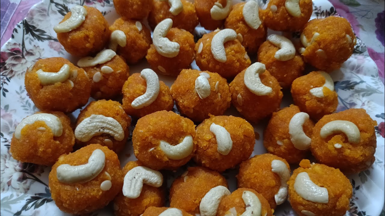 || Motichoor Ladoo || Red Boondi Ladoo || మోతిచుర్ లడ్డు || - YouTube