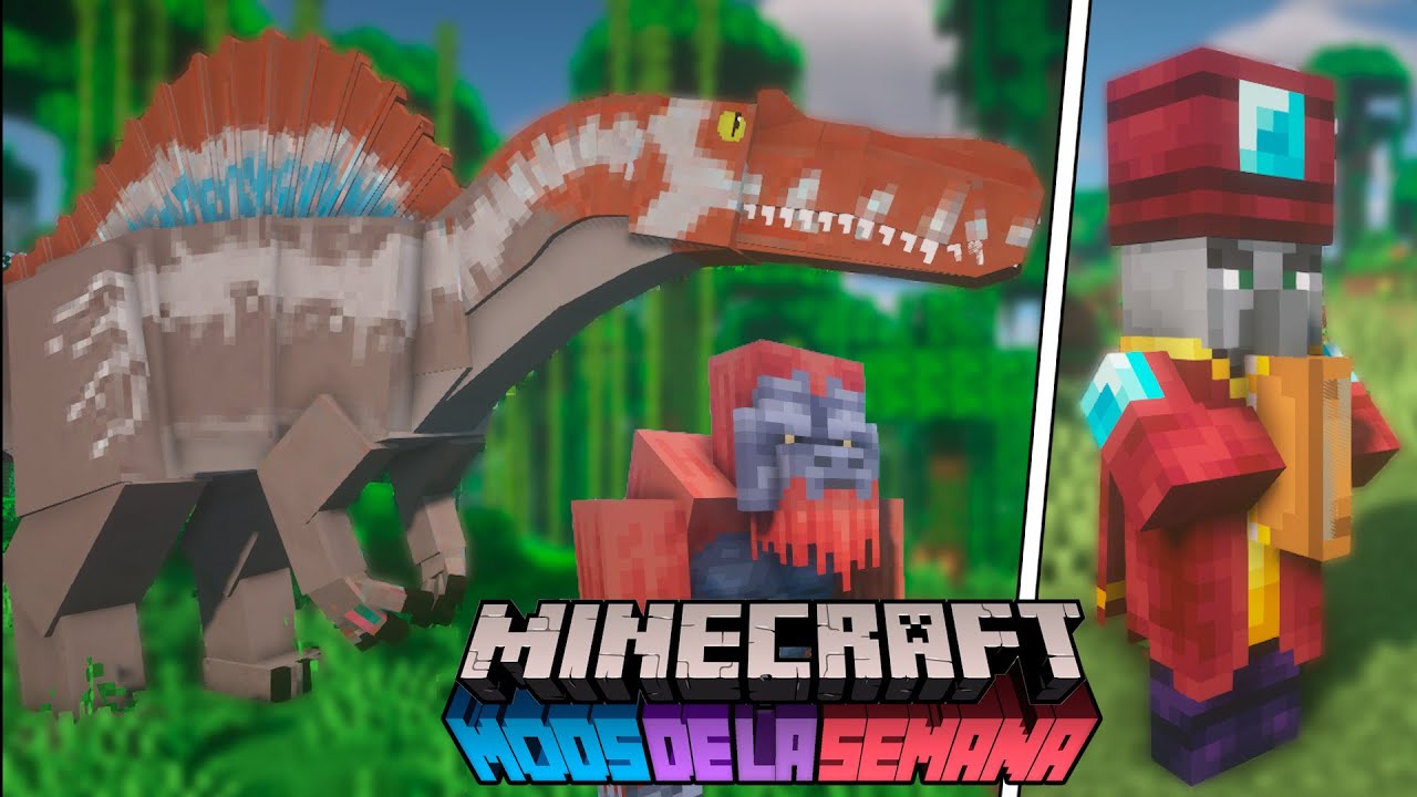 DINOSAURIOS!!, Primates y MÁS!! #58 | Mods【FORGE】| Minecraft 1.18.2 ...