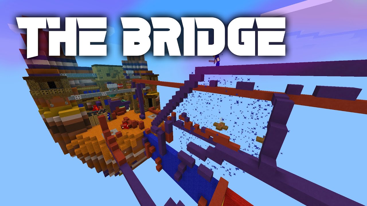 ¡JUGANDO BRIDGE en CUBECRAFT! [Minecraft Bedrock Edition, MCBE] - YouTube