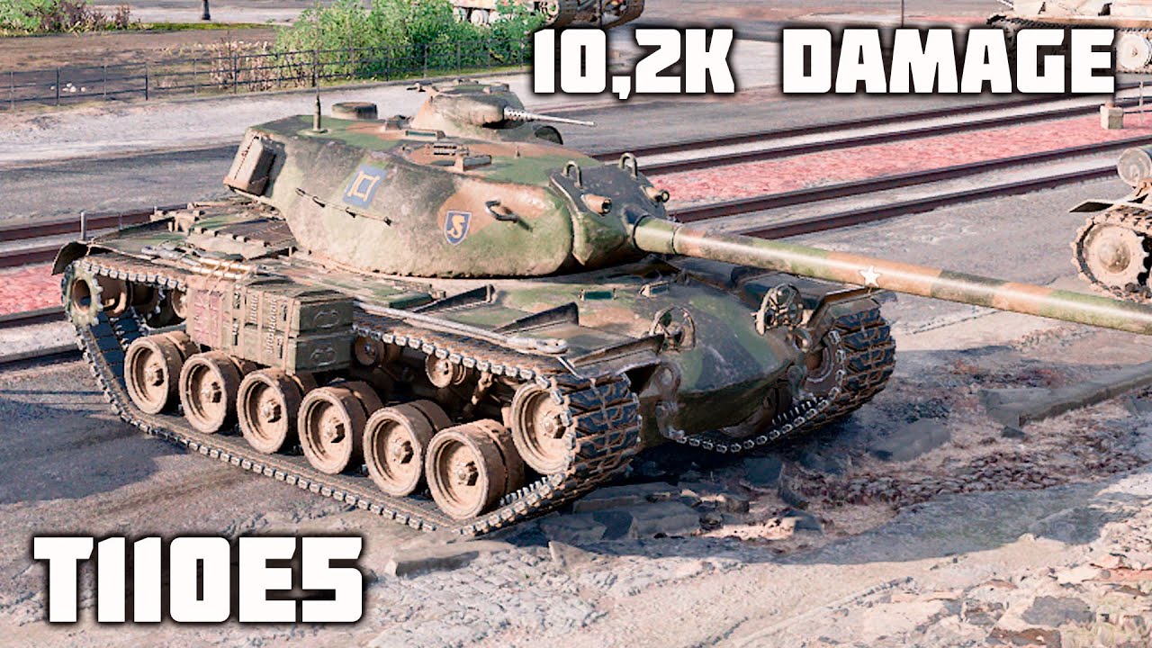 T110E5 WoT – 9Kills, 10,2K Damage - YouTube
