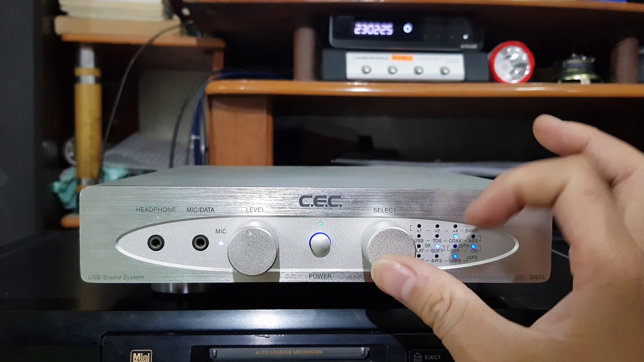 Dac CEC Da53 full box . Giải mã độc lập . Lh 0966723489 - YouTube