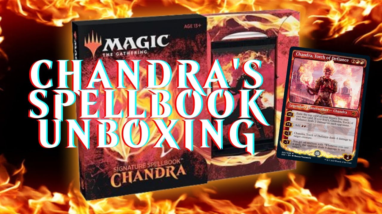 Signature Spellbook: Chandra Unboxing - YouTube