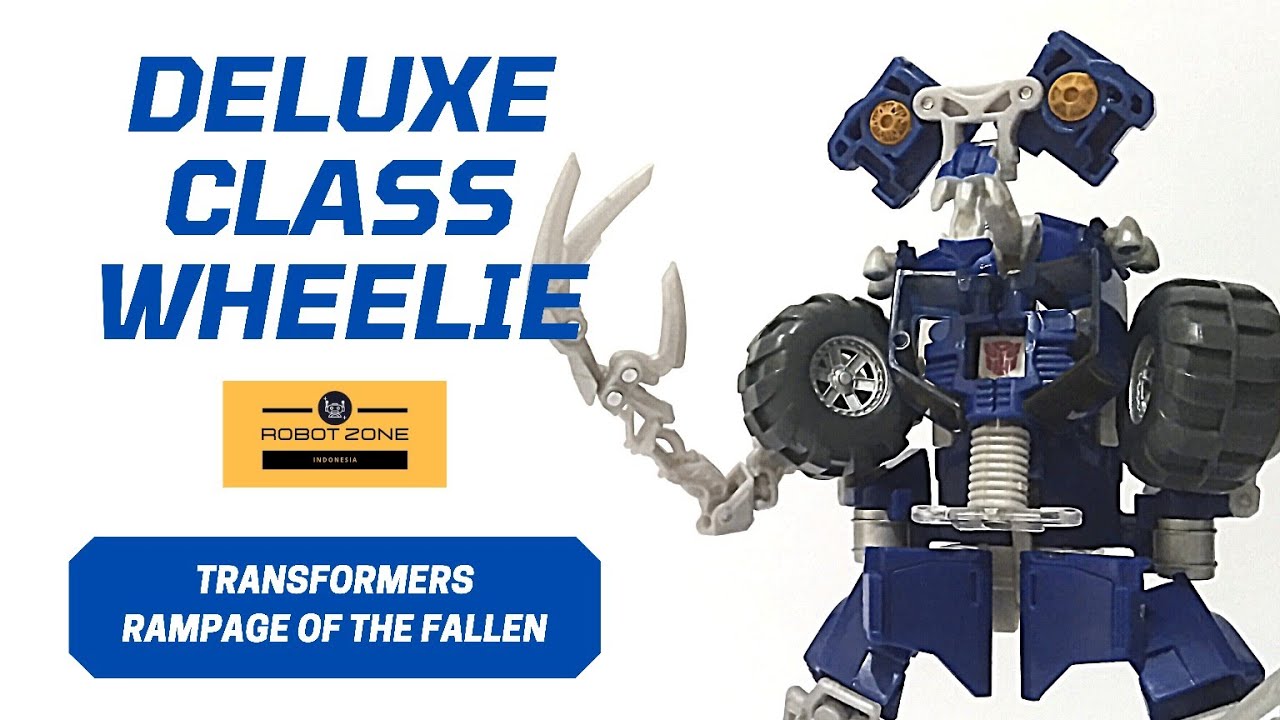 Deluxe class wheelie Transformers Rampage of the fallen (rotf) hasbro ...