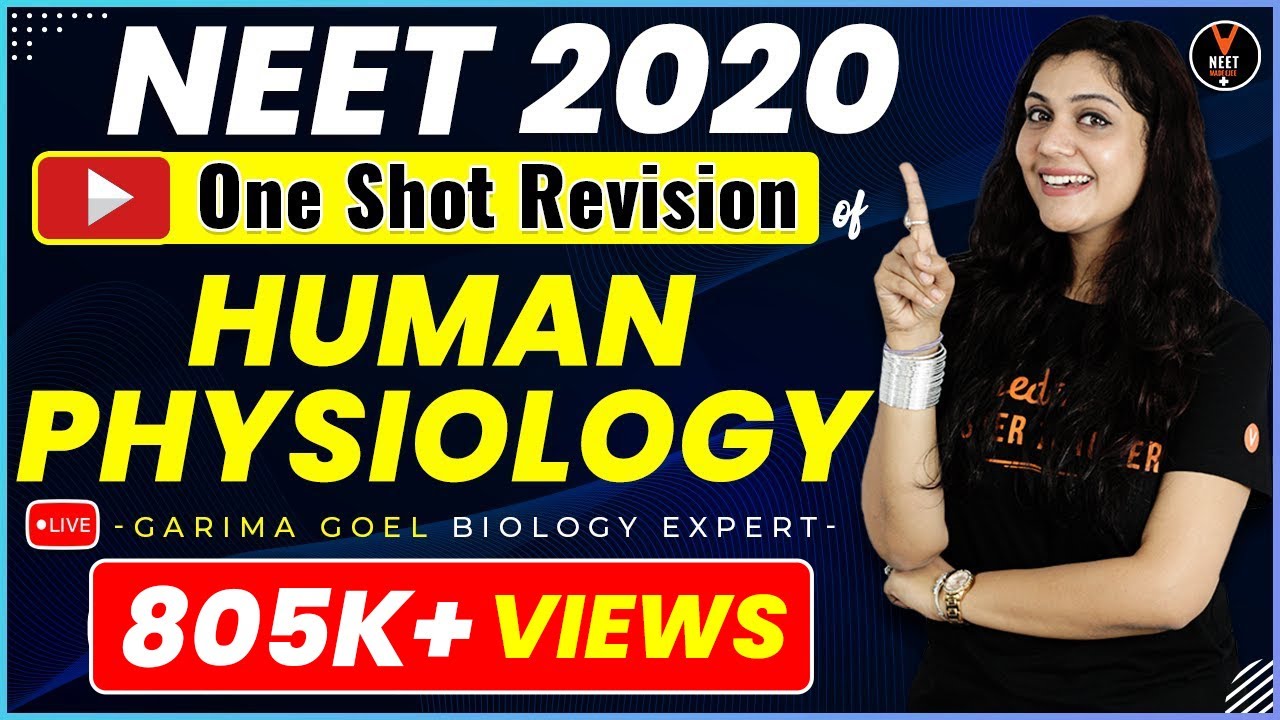 HUMAN PHYSIOLOGY NEET Biology Marathon NEET 2020 Preparation human-physiology-neet-biology-marathon-neet-2020-preparation