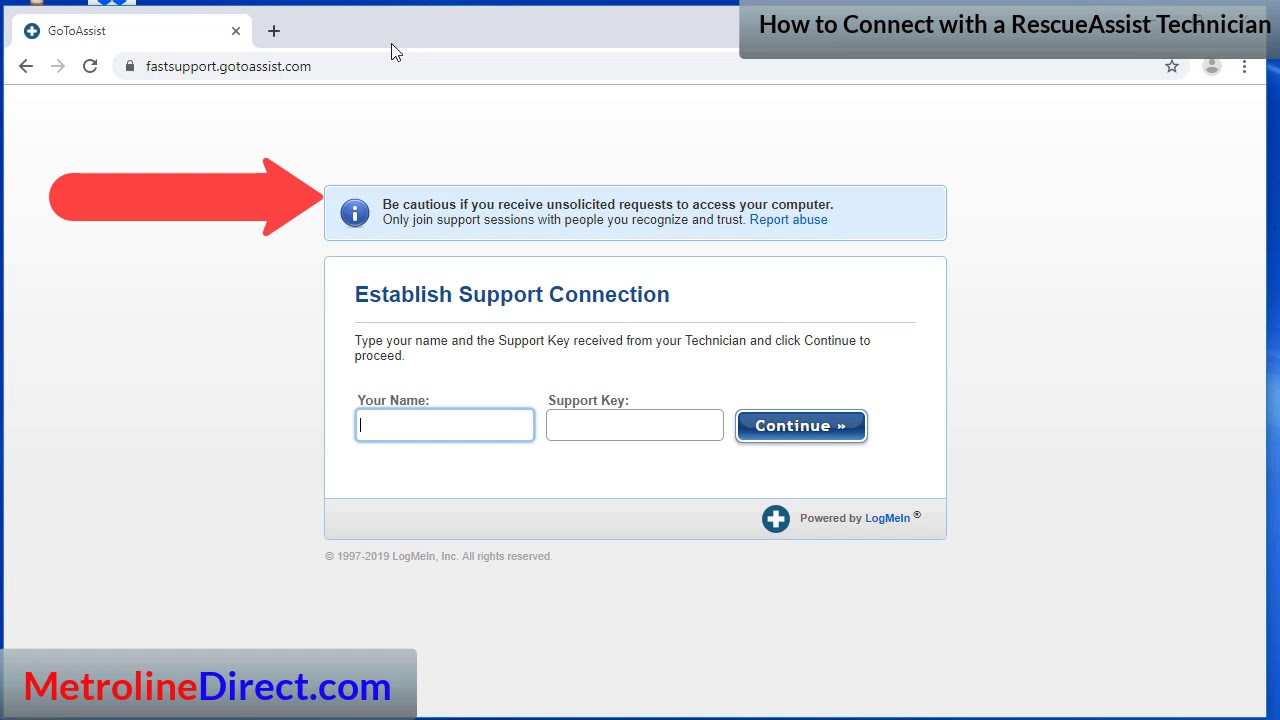 How to Connect with a RescueAssist Technician - YouTube