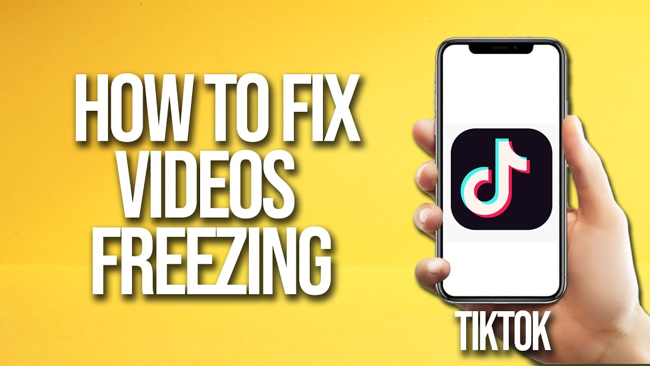 TikTok How To Fix Videos Freezing - YouTube