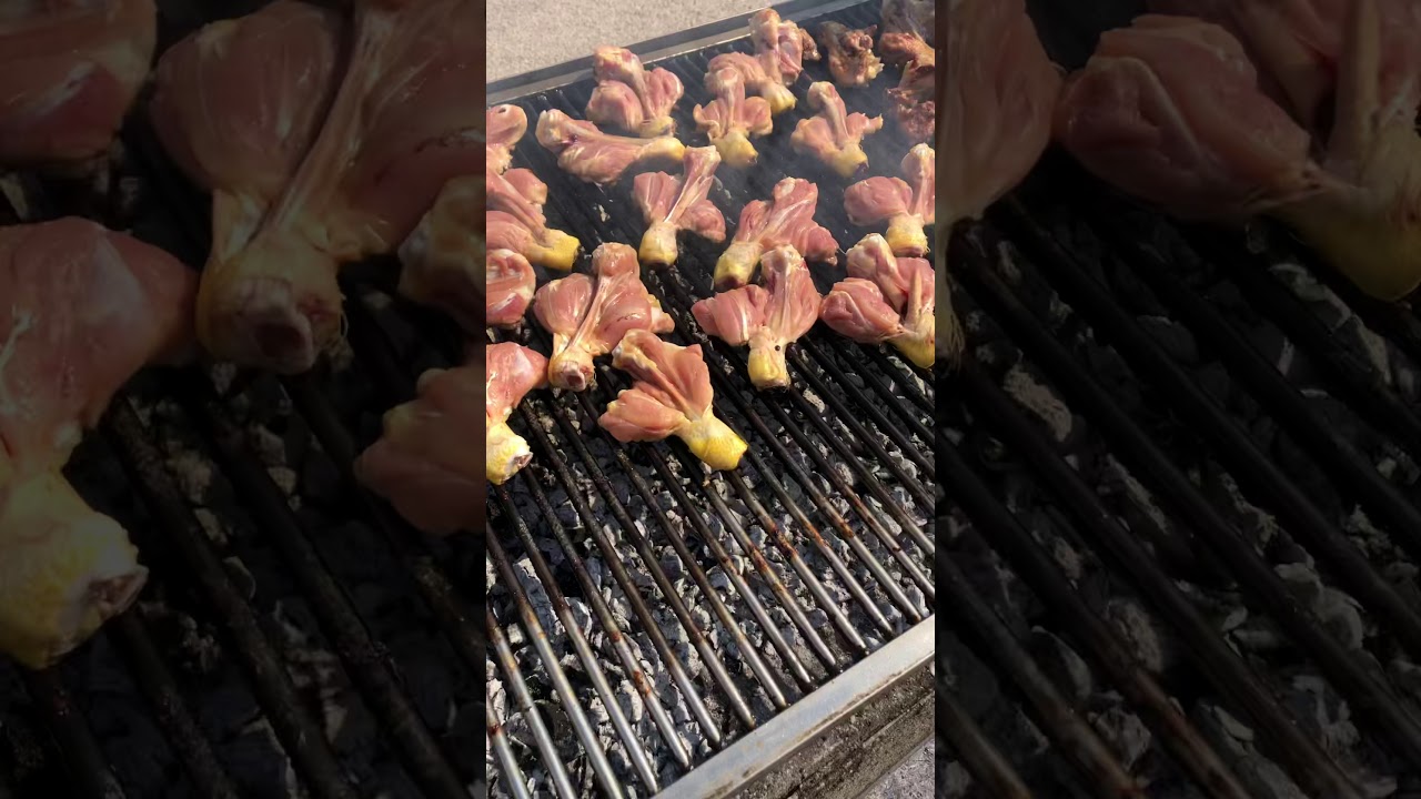 Pollo ai ferri del Mennj - YouTube