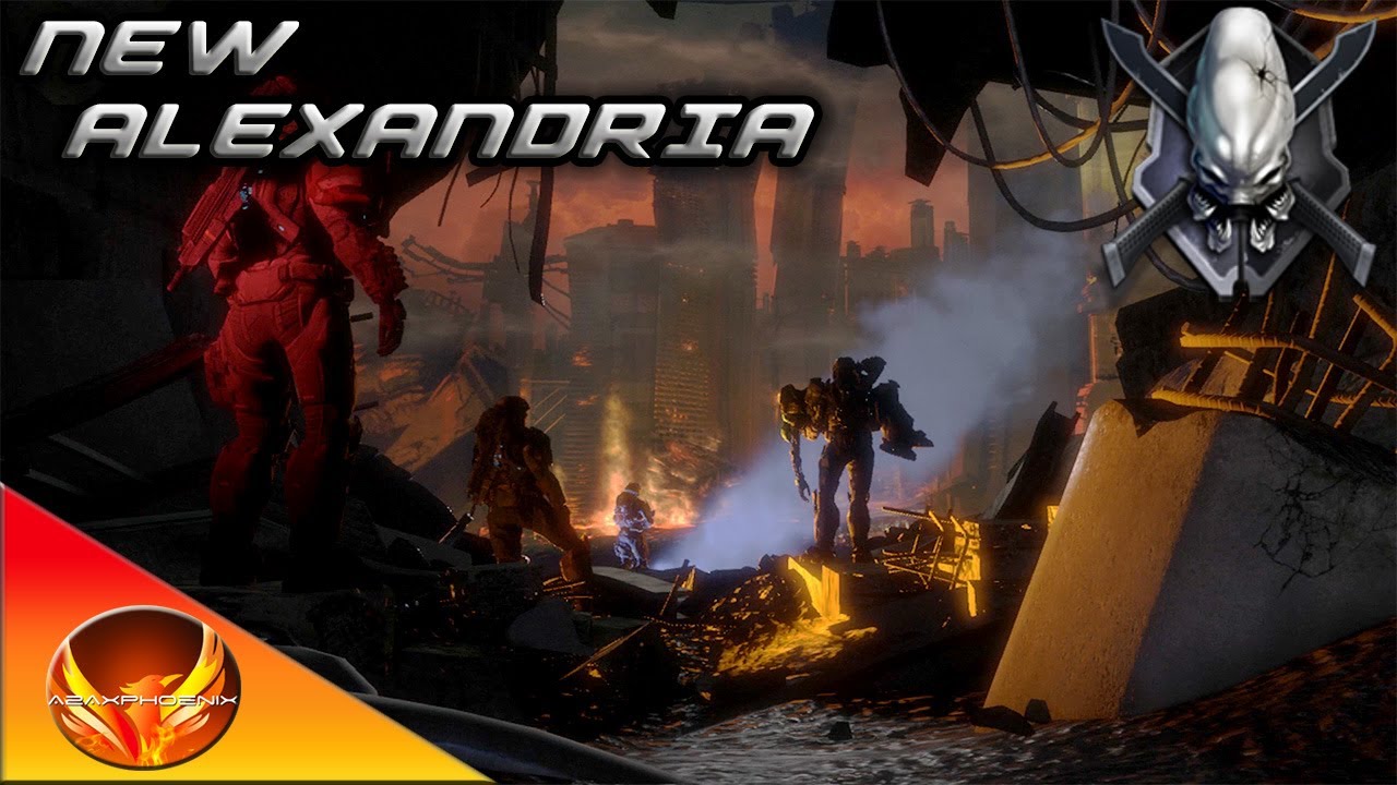 Halo: Reach - Legendary Walkthrough - Mission #8: New Alexandria - YouTube