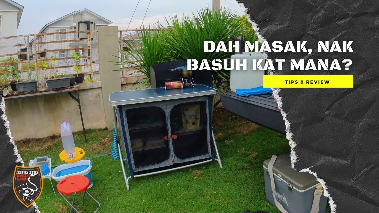 DECATHLON QUECHUA KITCHEN CABINET 500 | Tip dan Review | Setup dapur ...
