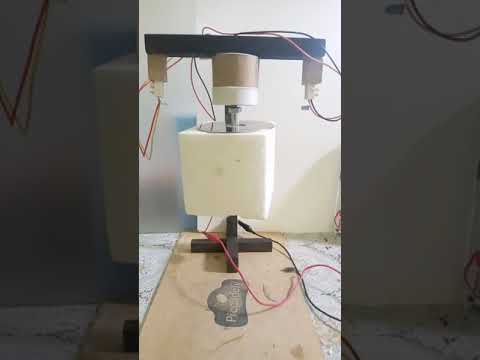 levitador electromagnético casero " homemade electromagnetic levitator ...