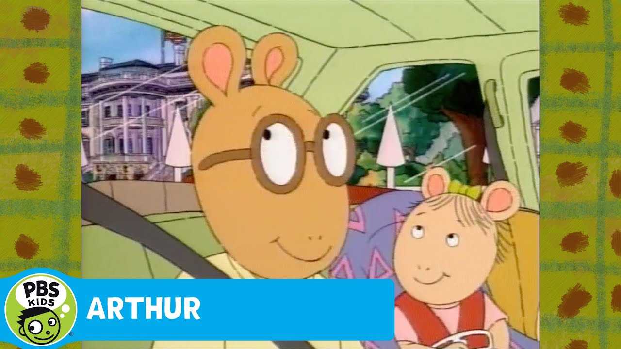 ARTHUR: Road Trip to Washington! - YouTube
