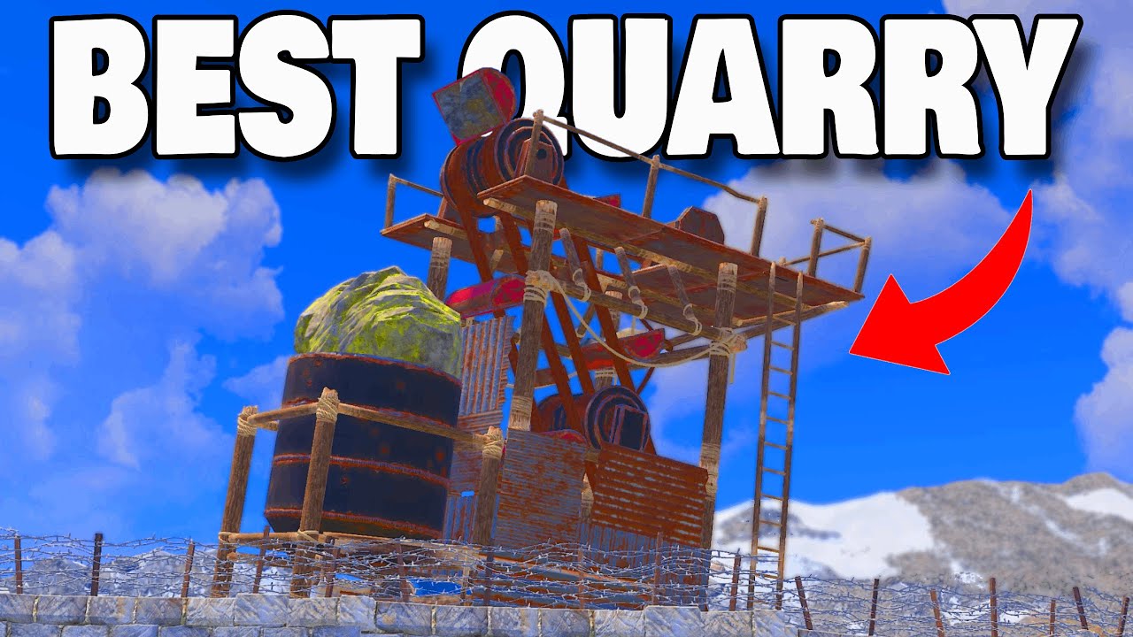 we took over the best quarry in Rust... - YouTube