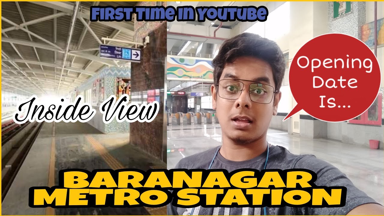 Baranagar Metro Station | Baranagar Metro Station Kolkata Full Inside ...
