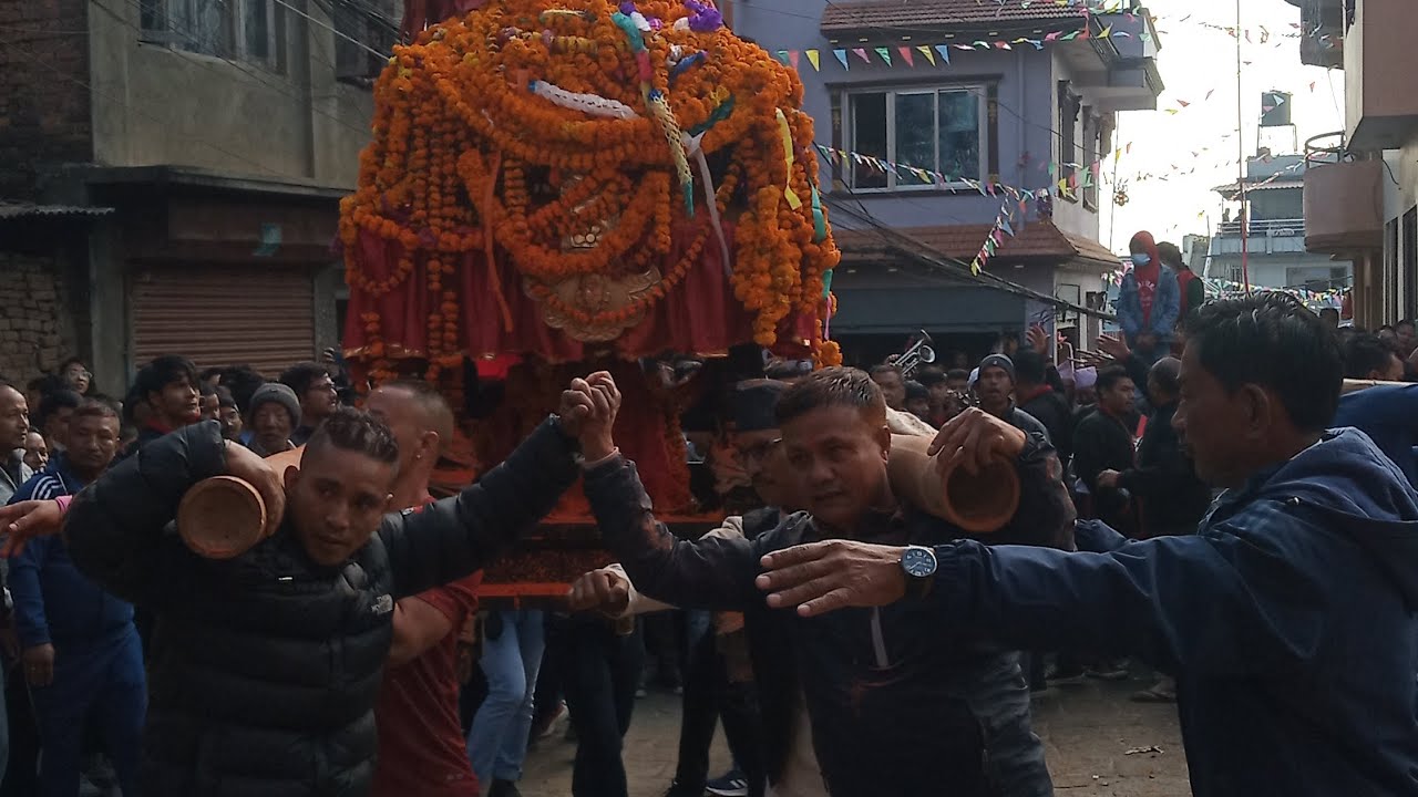 Thankot mahalaxmi jatra/part 1/@bynesvlog6593 - YouTube