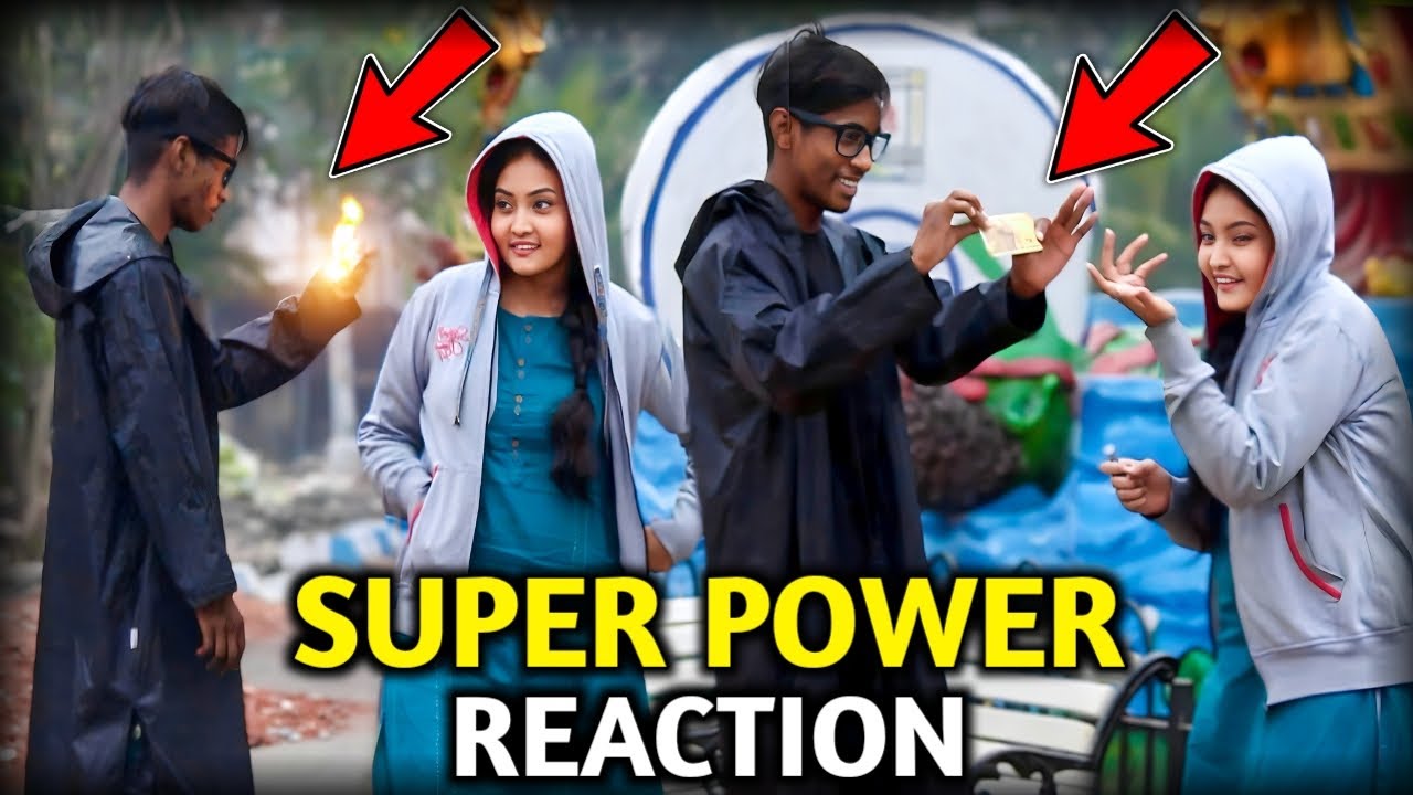Fake Super Power Prank - Hilarious Reaction | Team Oscar Prank - YouTube
