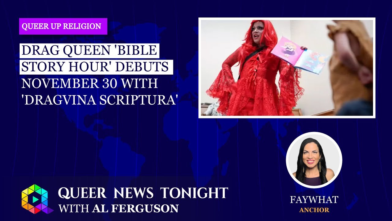 Drag Queen 'Bible Story Hour' Debuts November 30 With 'Dragvina ...