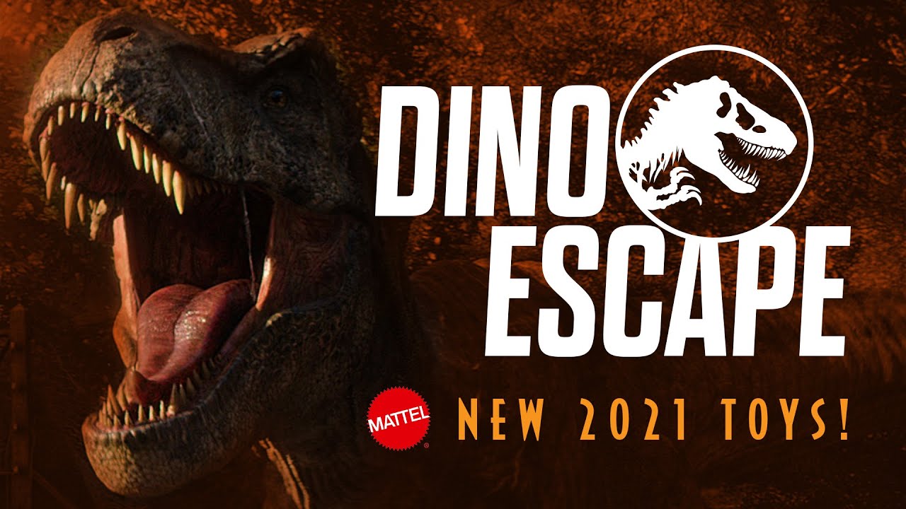 2021's NEW Jurassic World Dino Escape Toys from Mattel ...