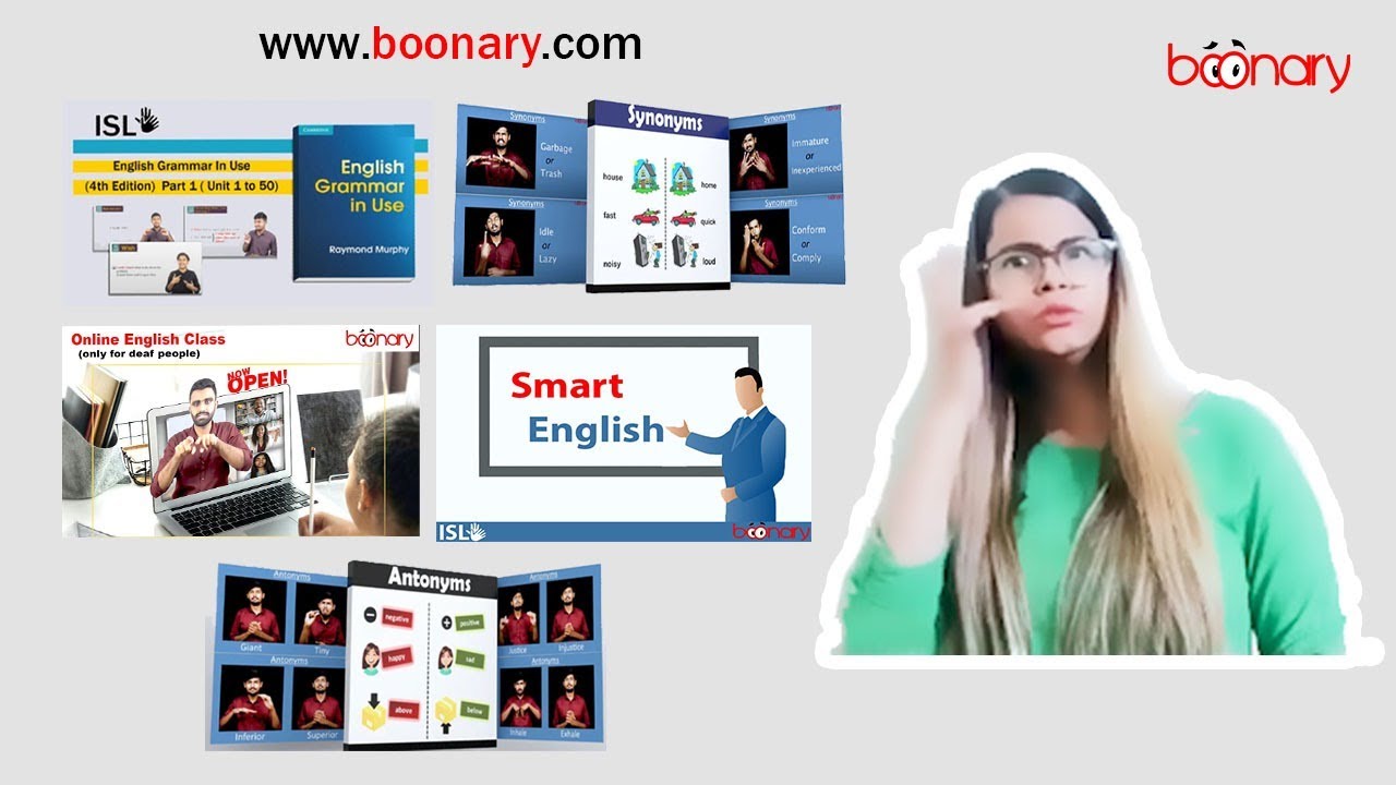 Easy e-learning english for Indian deaf community. Let's learn with ...