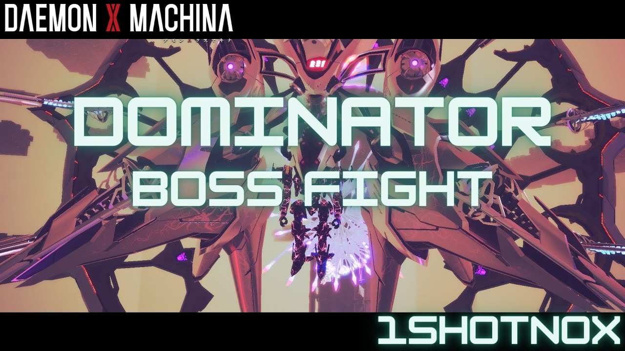 Dominator Boss Fight | Daemon X Machina - YouTube