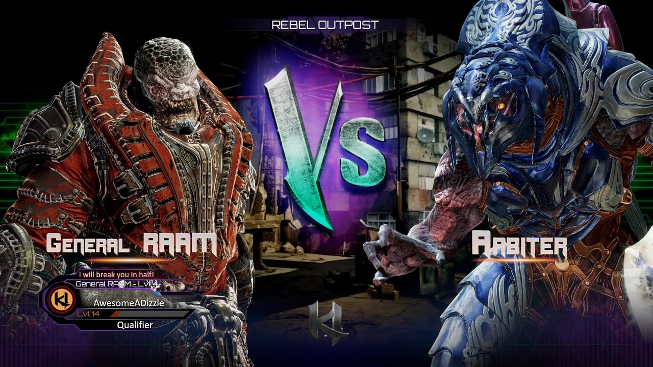 Killer Instinct | General RAAM vs Arbiter - YouTube