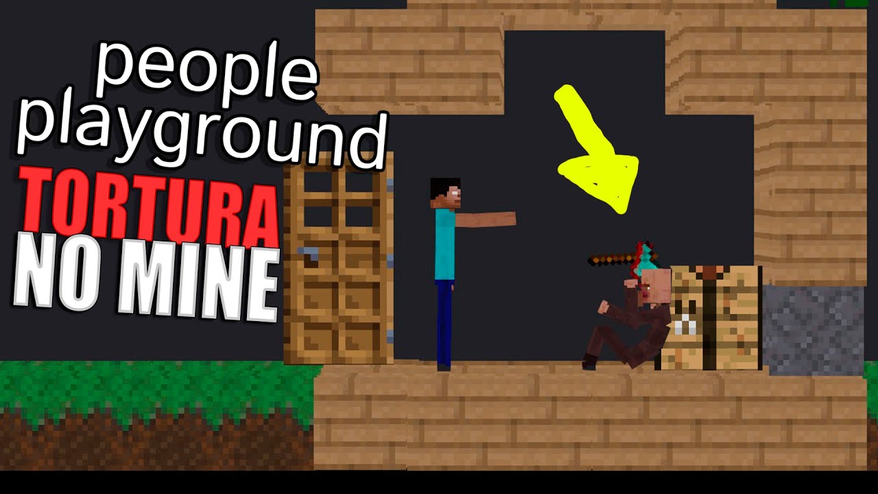 Transformei People Playground em Minecraft - YouTube