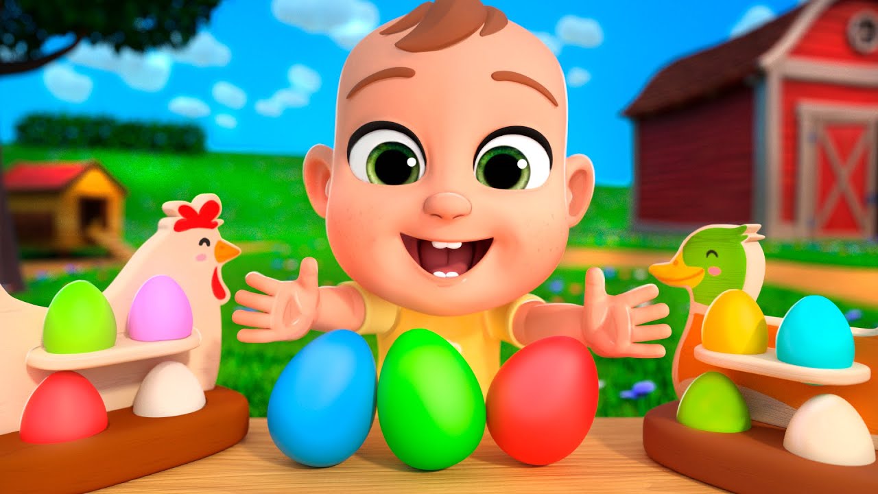 Hickety Pickety My Black Hen | Nursery Rhymes & Kids Songs - YouTube