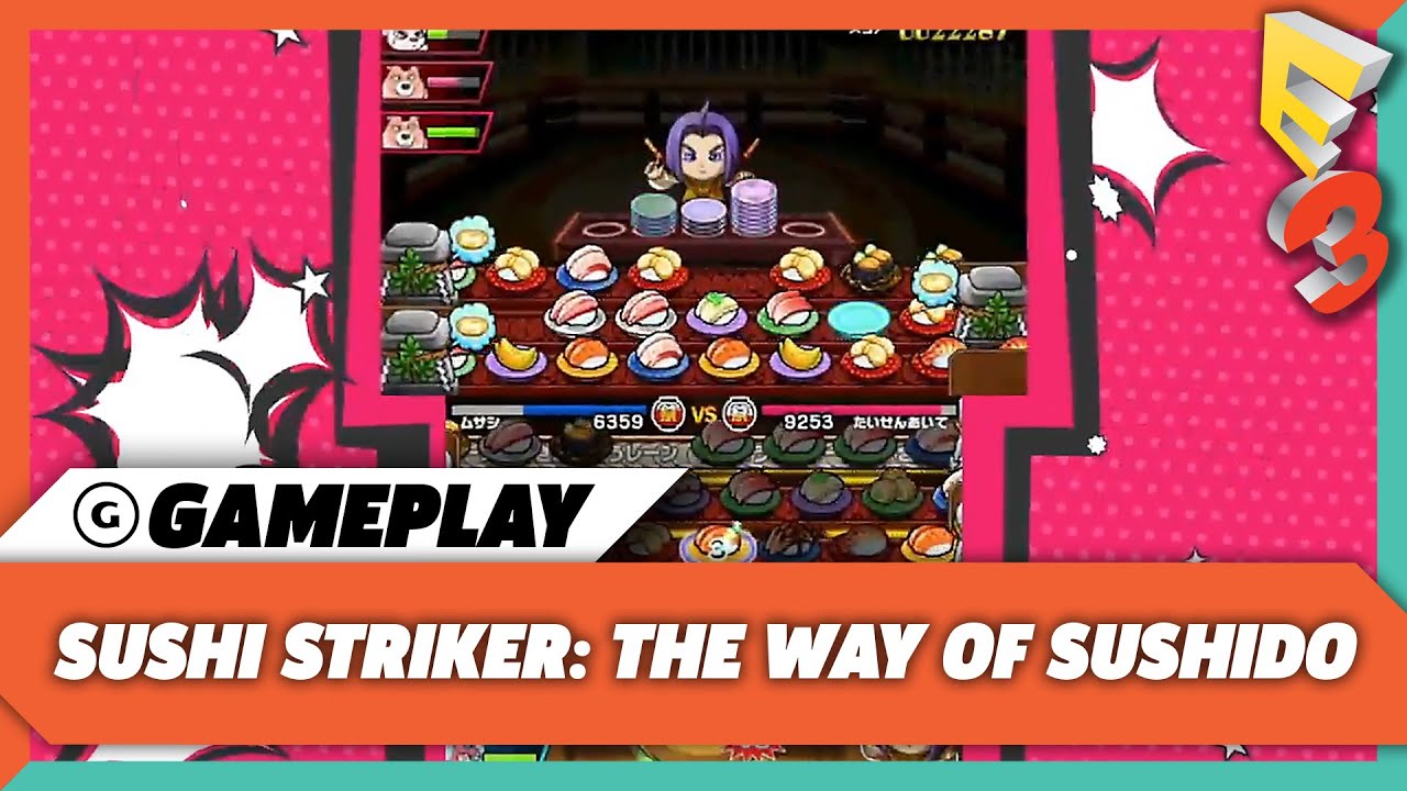 E3 2017: Sushi Striker: The Way of Sushido Official Demonstration | E3 ...