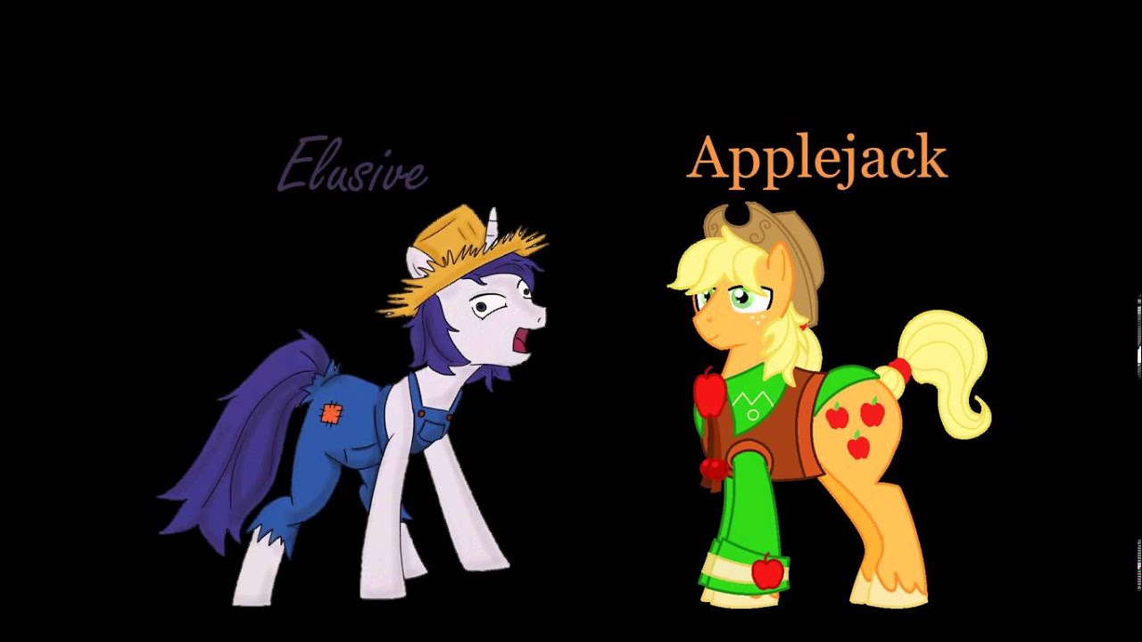 Elusive VS Applejack (Simple Ways Colt Ver.) - YouTube