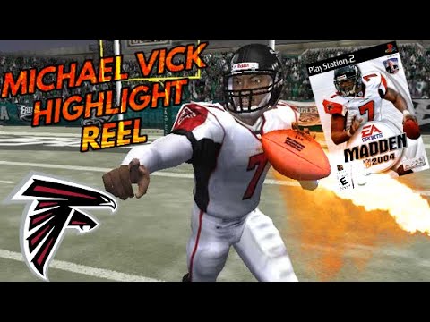 Madden 2004 Michael Vick Highlight Reel - YouTube