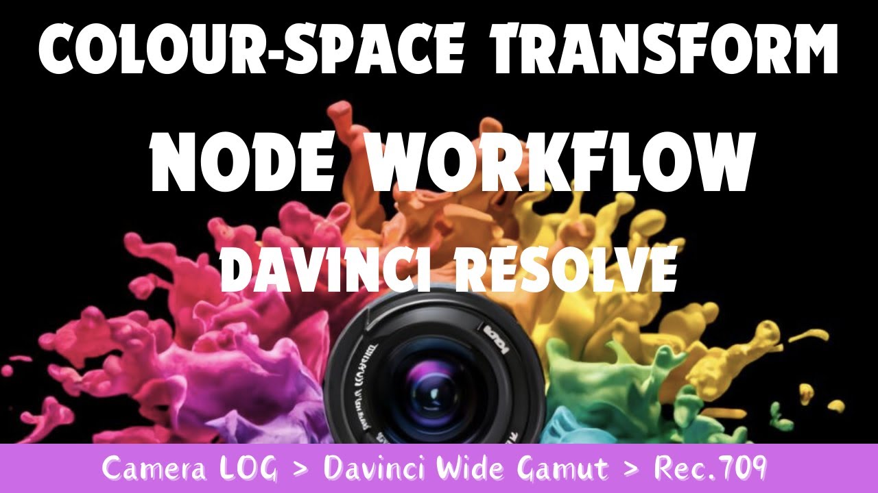 Colour spaces - Davinci Resolve - YouTube