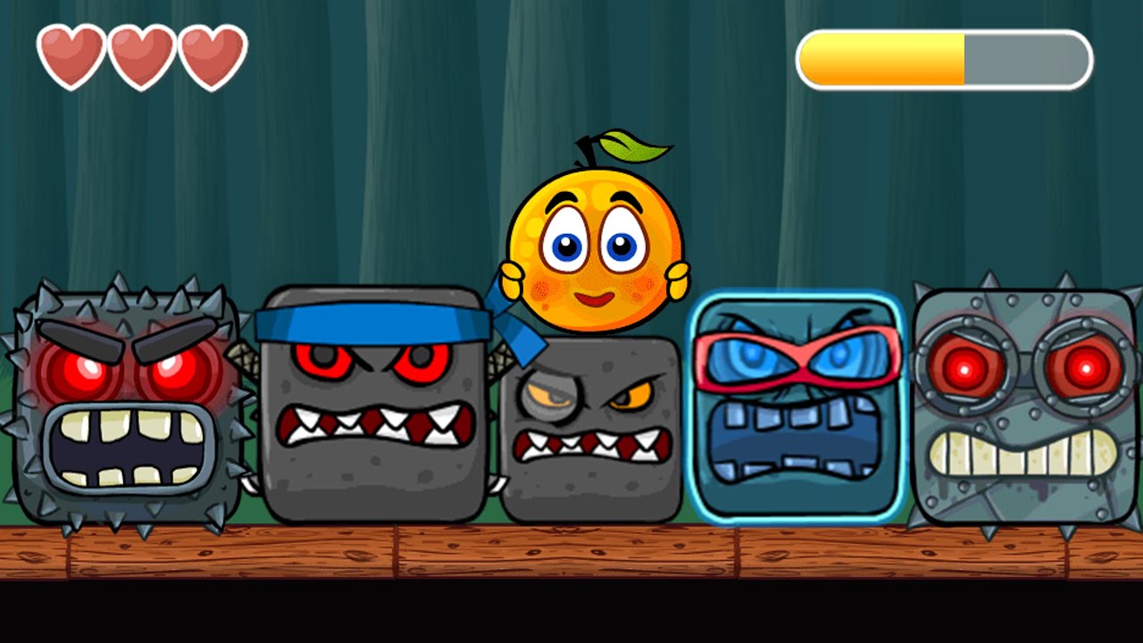 Red Ball 4 - Cover Orange Ball - Forward to Backwards - 5 Minutes Speed ...