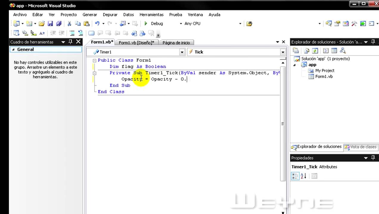 [VB.NET] Transparencia en formulario - YouTube