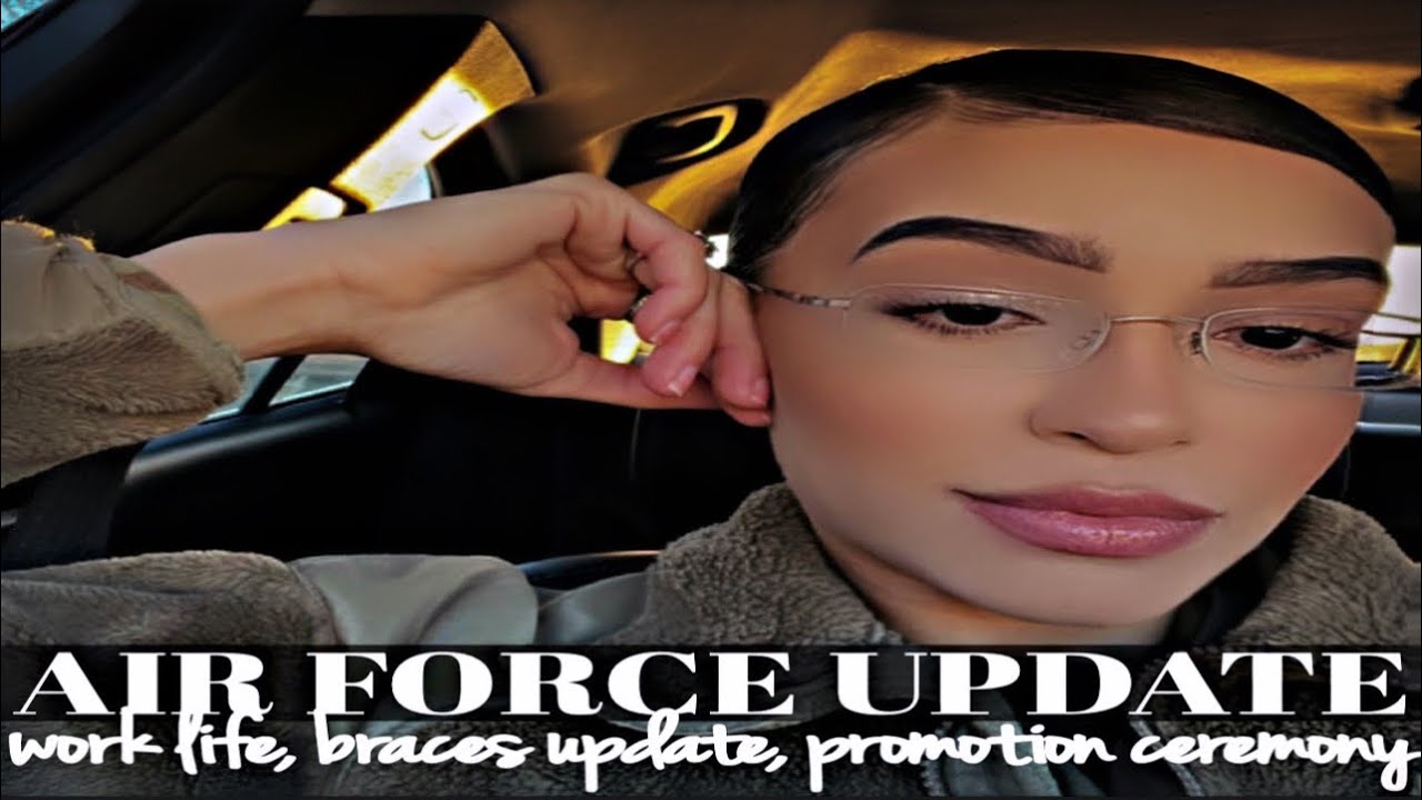 VLOG: Halloween, Braces Update, and SrA Promotion Ceremony - YouTube