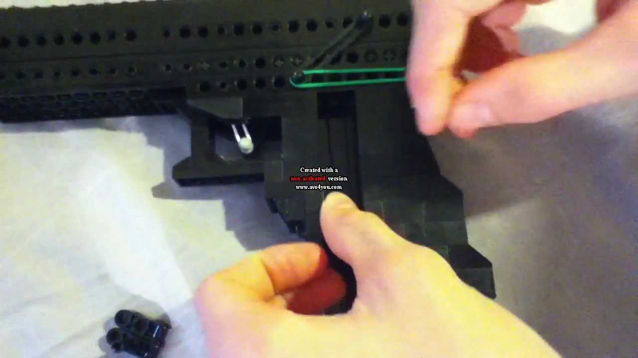 Lego Glock 17 (working) - YouTube