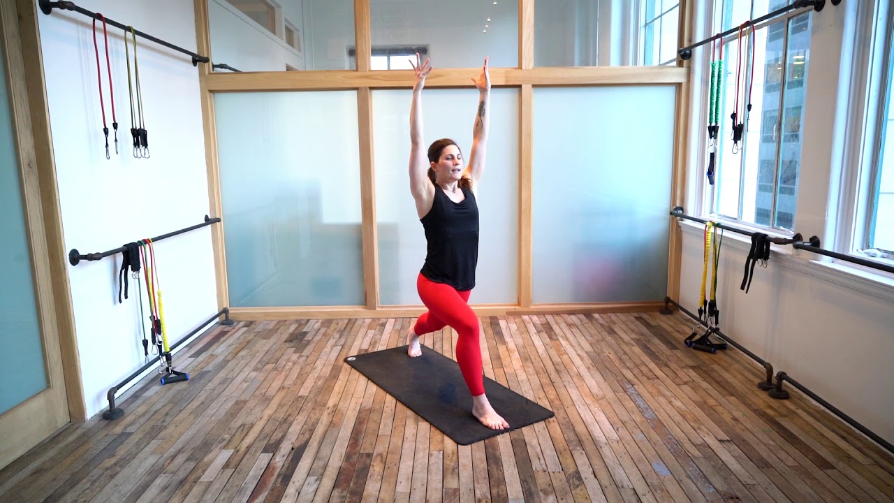 Yoga Flow Curtsy Hip Opener - YouTube