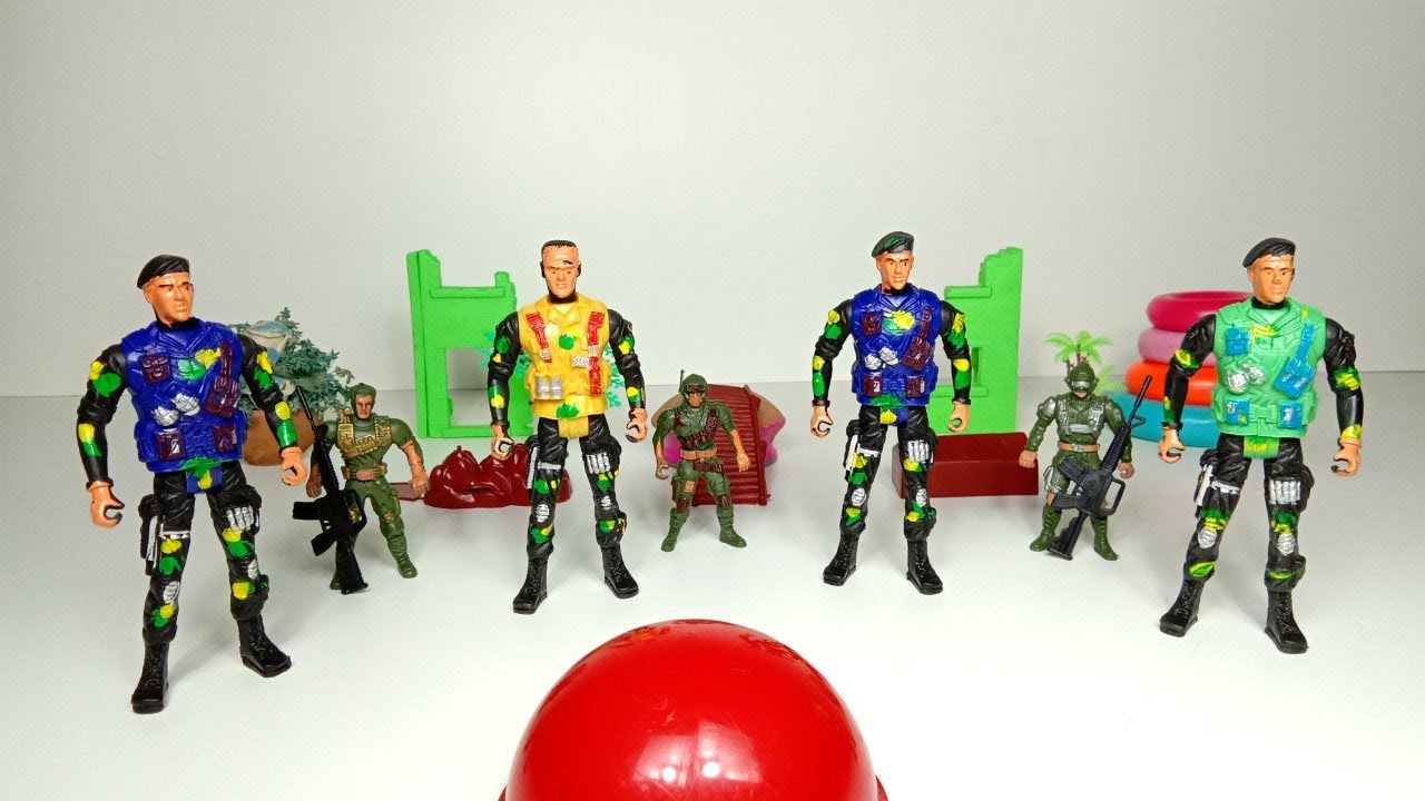 80s army toy playsets - limomodels