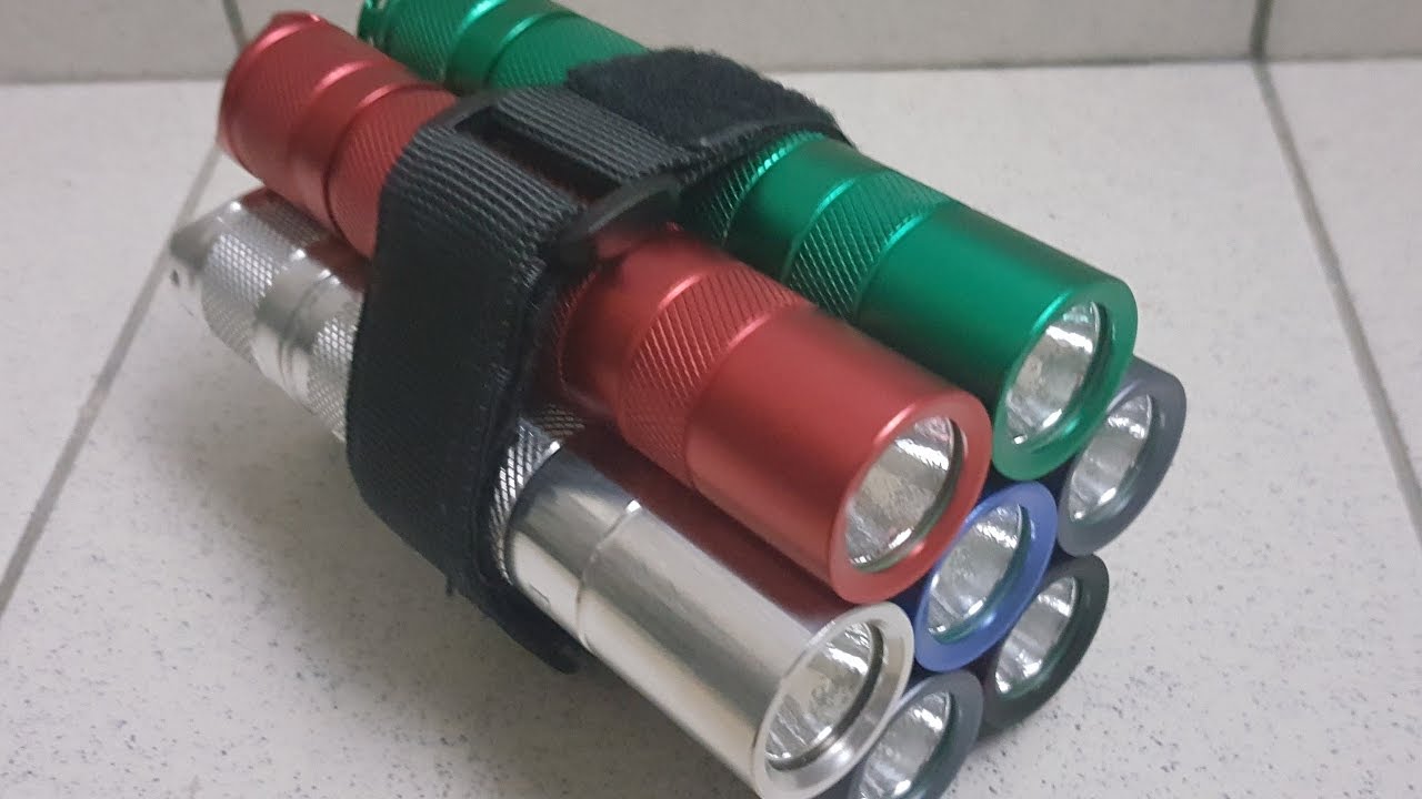 World's Brightest CONVOY S2+ flashlight 7000++ Lumen Flashlight - YouTube