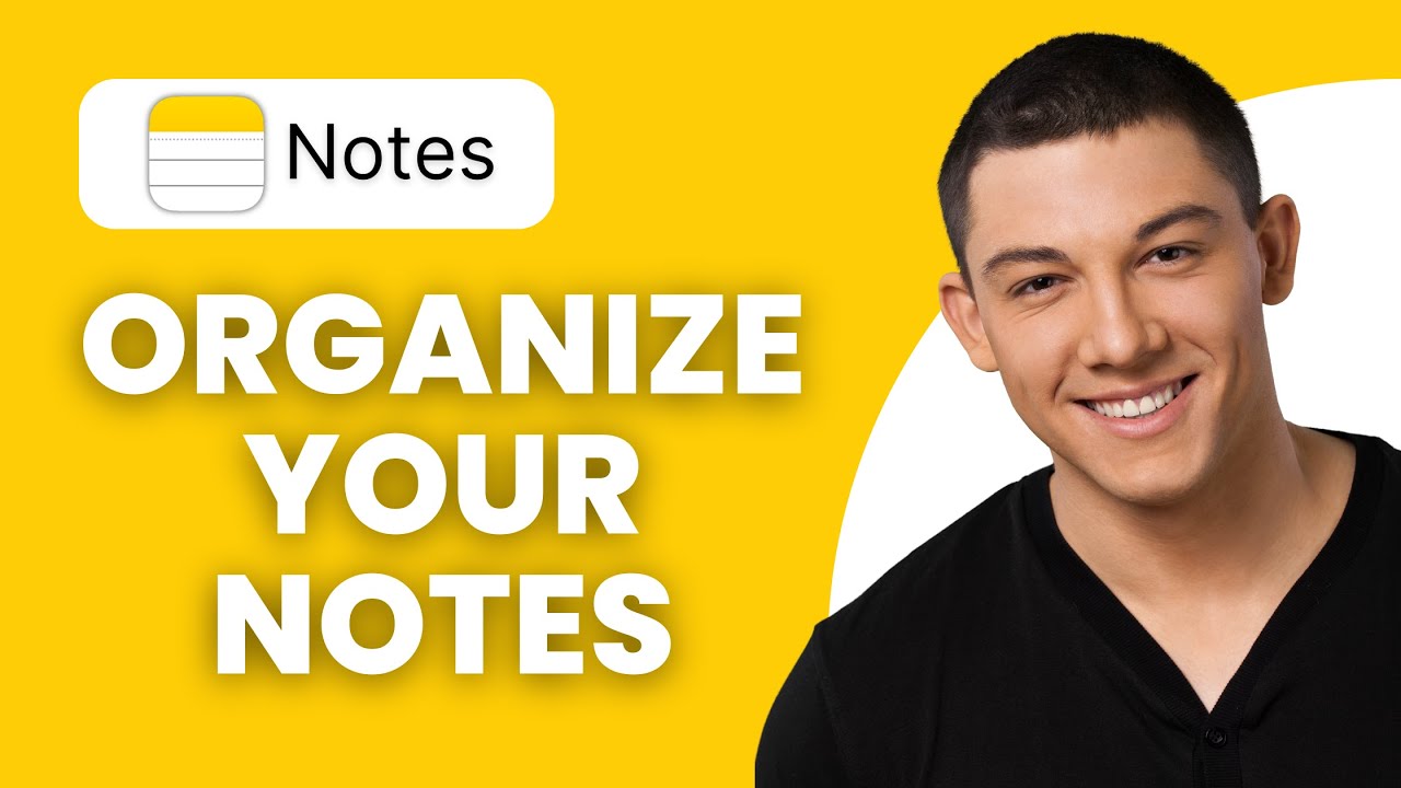 How to Organize Your Notes in Apple Notes - YouTube