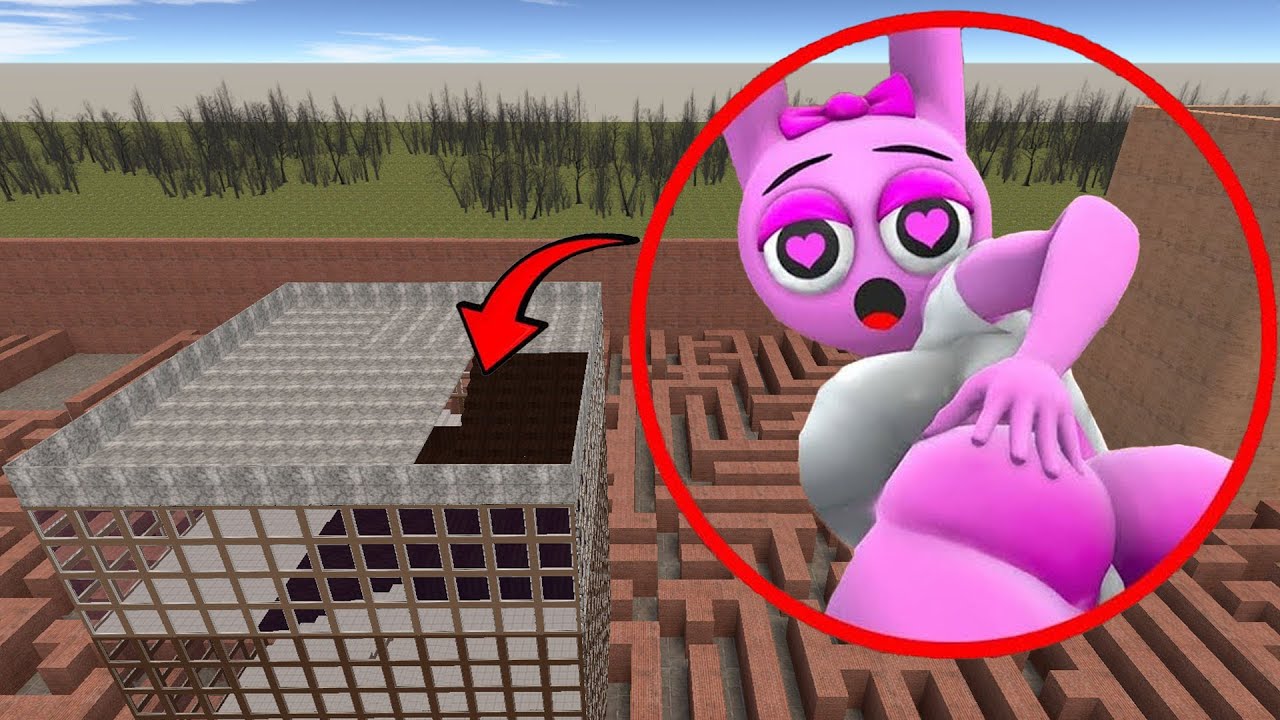 MISS PINKI SPUNKI VS BIG TOWER In Garry's Mod!?? - YouTube