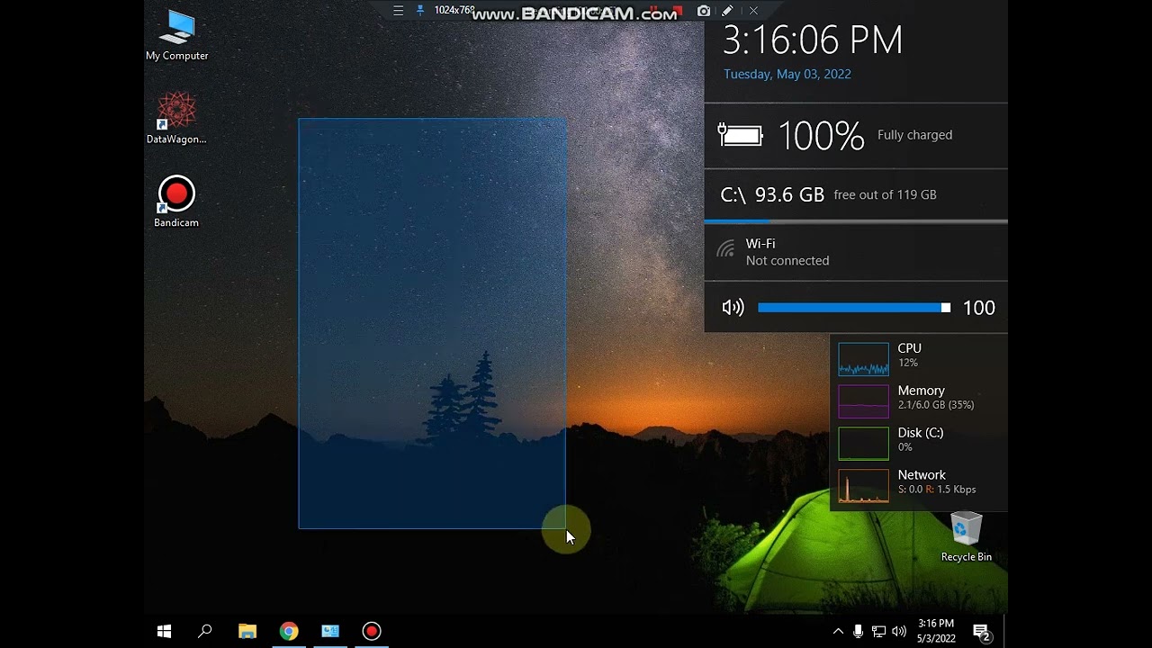 Windows 10 CollabVM Test Bandicam Video - YouTube