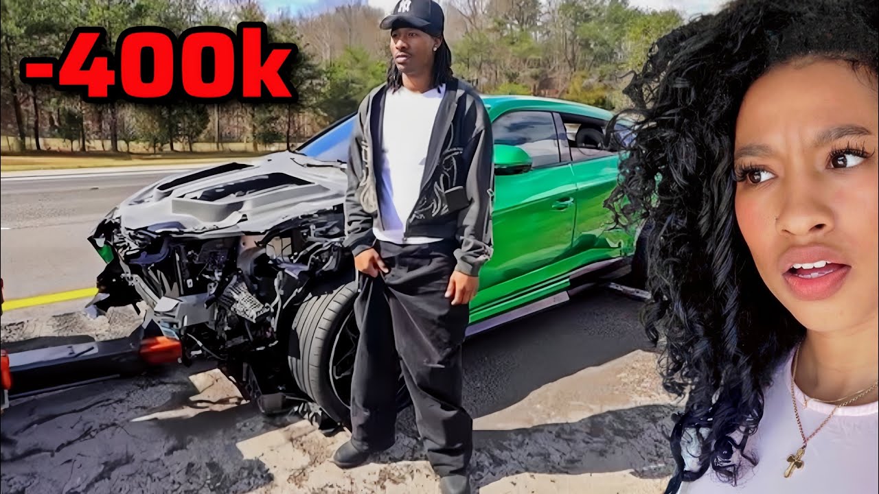 Duke Dennis Crashed His $400,000 Lamborghini Urus And SURVIVED - YouTube