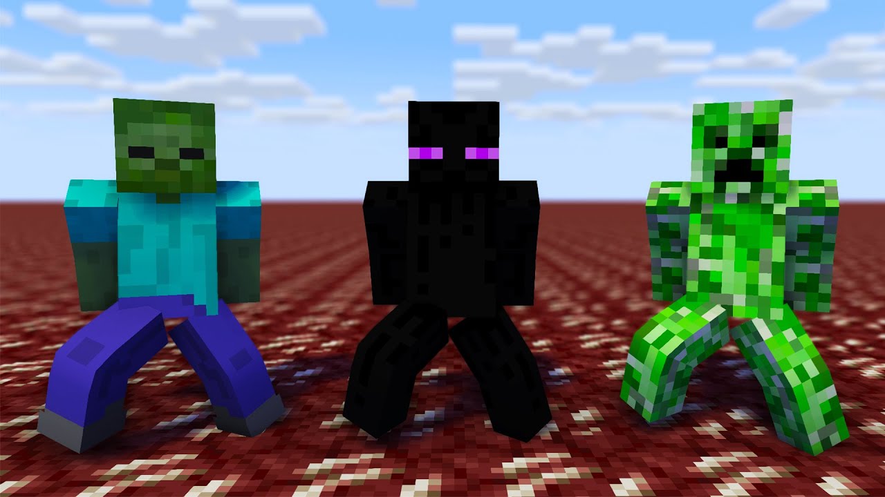 MONSTER SCHOOL : DUN DUN DANCE ENDERMAN, CREEPER, ZOMBIE - MINECRAFT ...