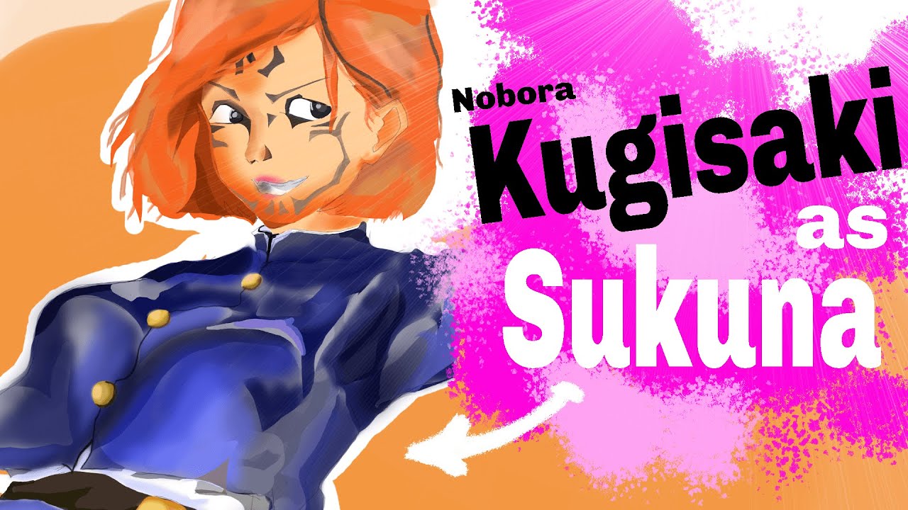 Nobora Kugisaki (Jujutsu Kaisen) Painting As Sukuna ...