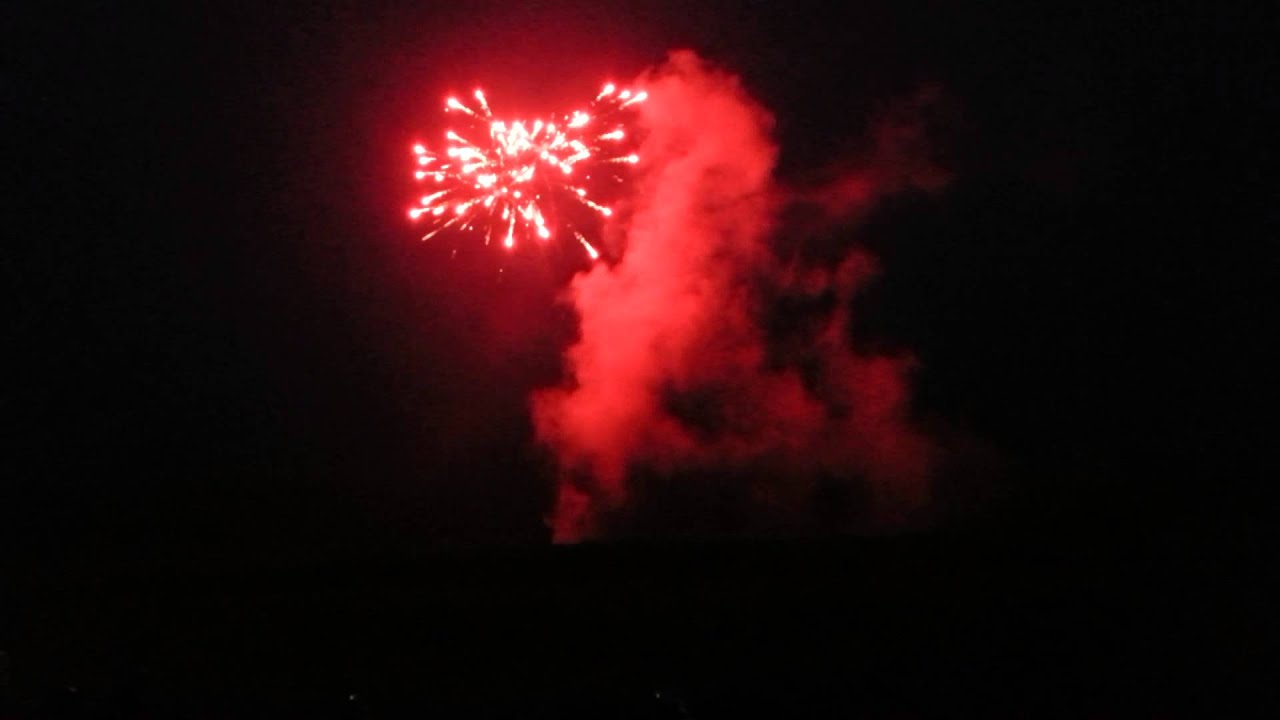 Rock's fireworks. - YouTube