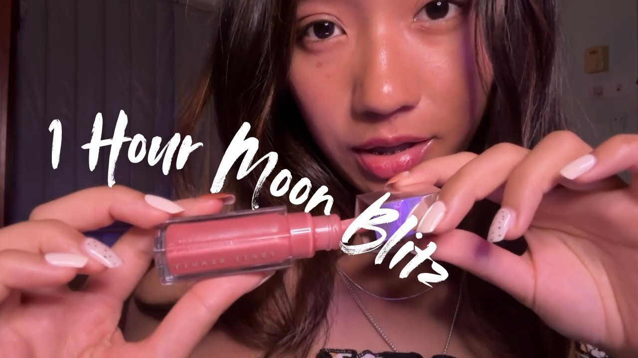 ASMR ~ 1 HOUR of MOON BLITZ | For Background, Study, Sleep, Relaxation - YouTube